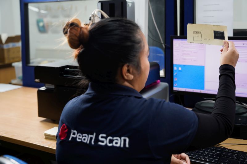 Aperture Card Scanning and Conversion Services | Pearl Scan